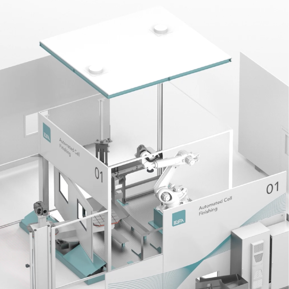 Finishing Cell 01 - ESA Robotics
